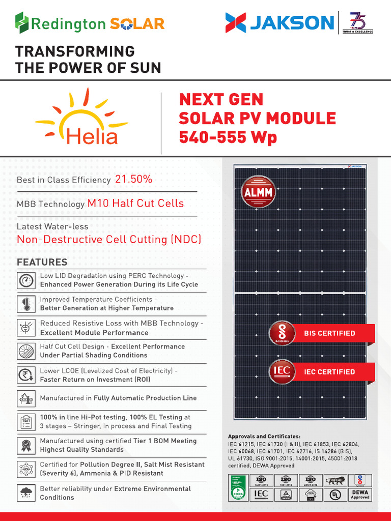 Jakson Datasheet | PDF
