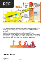Managing Heat Stress at Work-Safety Presentation | PDF | Hyperthermia ...