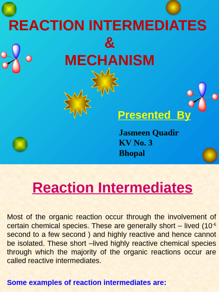 Vdocuments - MX Reaction Intermediates Mechanism | PDF | Chemical ...