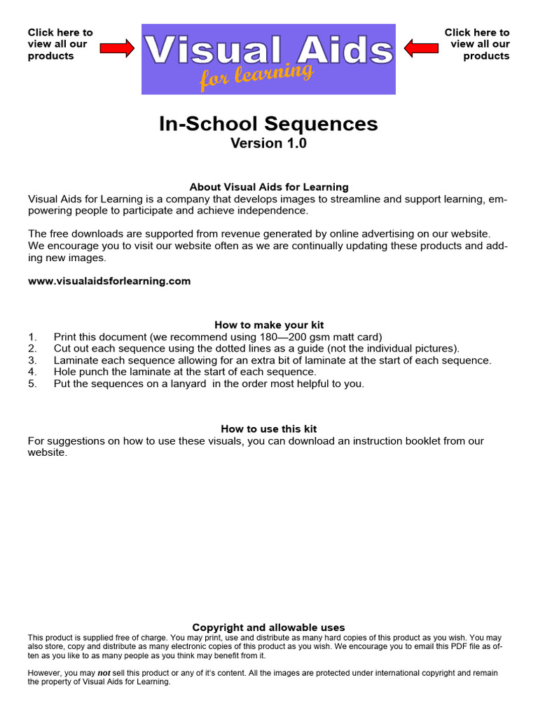 VisualAids_InSchool_Sequences | PDF | Computing