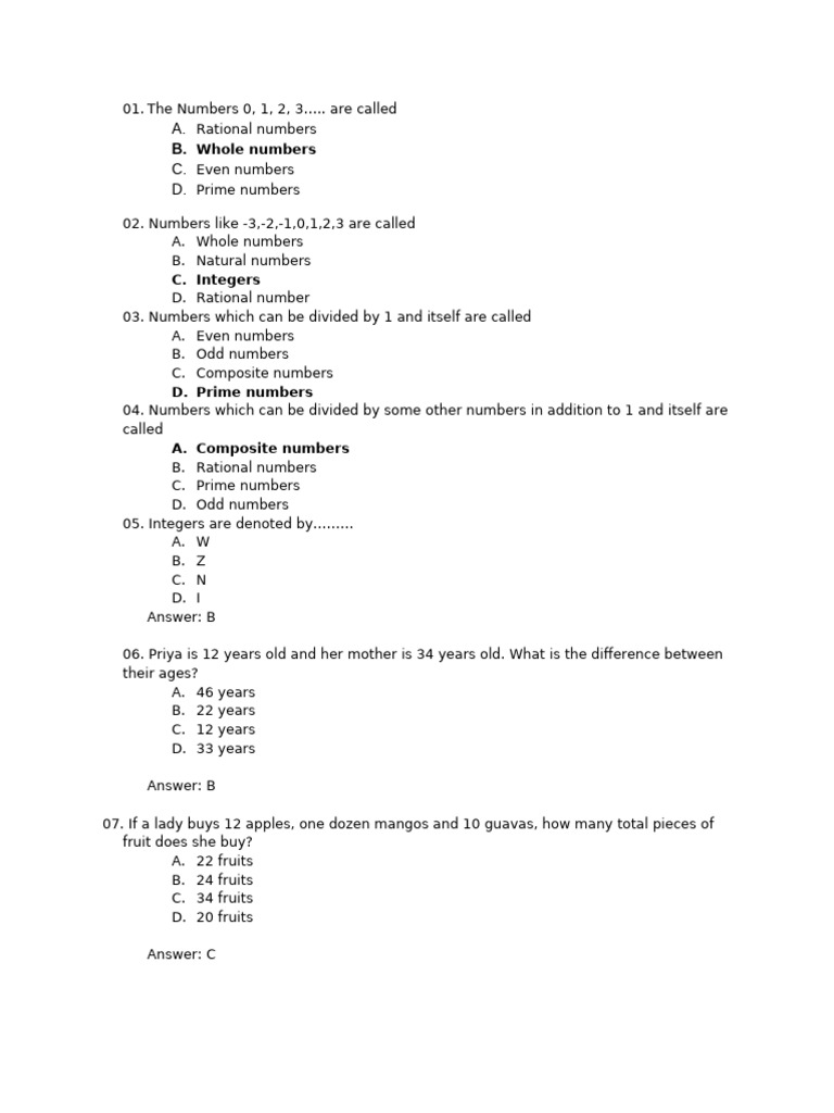 Aptitude FA 1-V1 (Introduction &addition, Subtraction, Multiplication ...