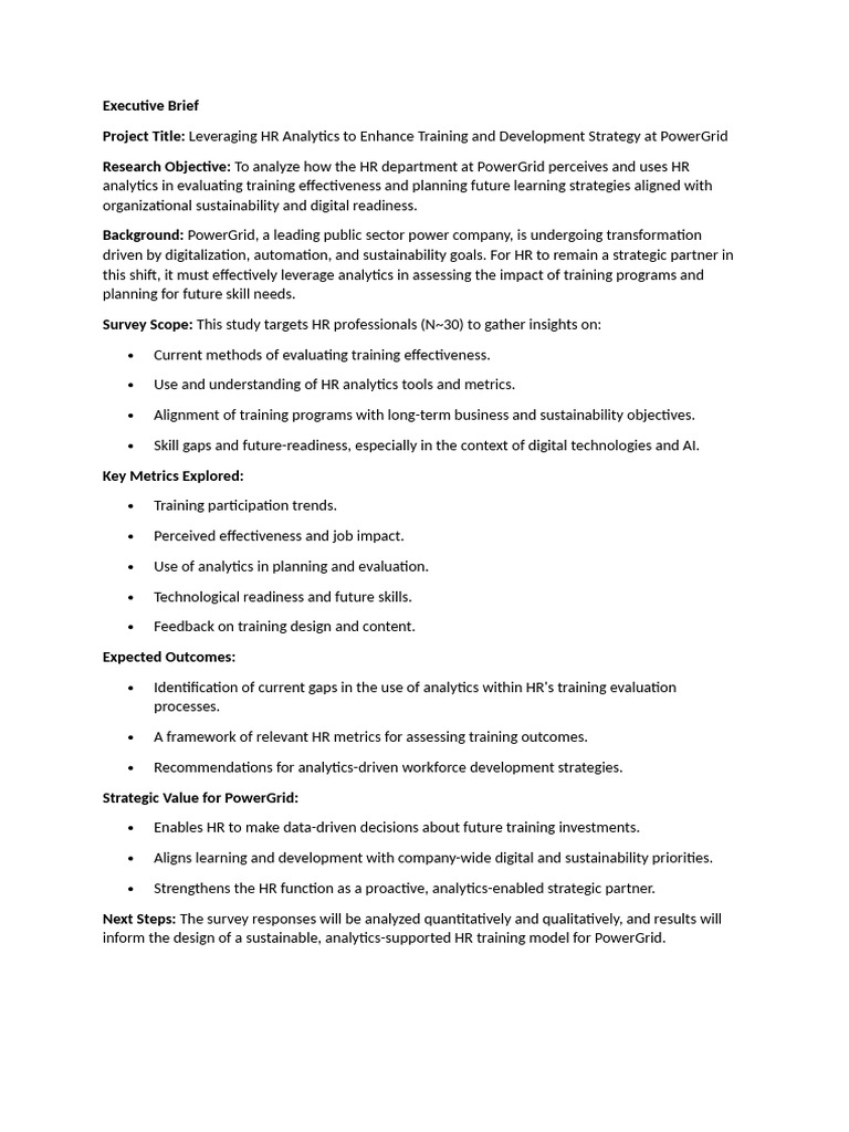 HR Perspective | PDF