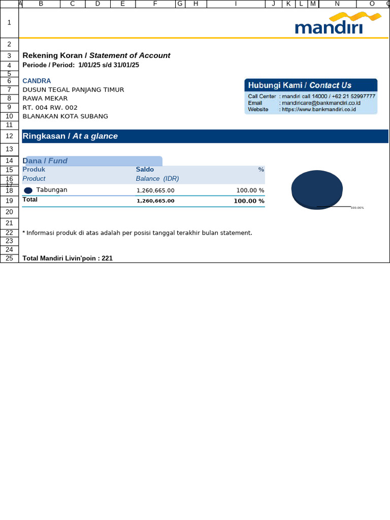 Rekor Livin Mandiri Editformat | PDF