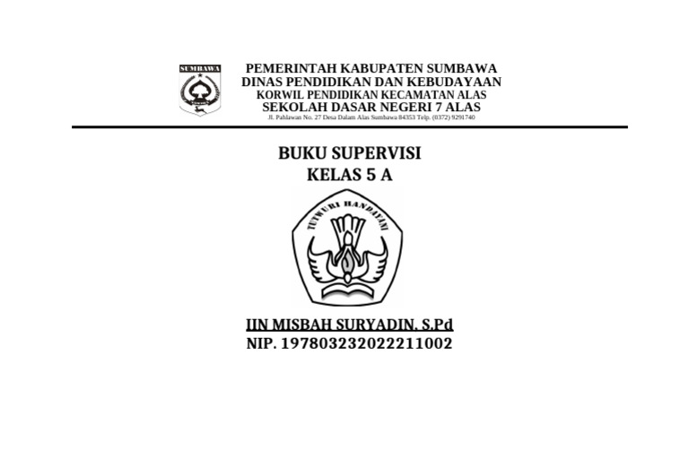 Cover Buku Supervisi | PDF