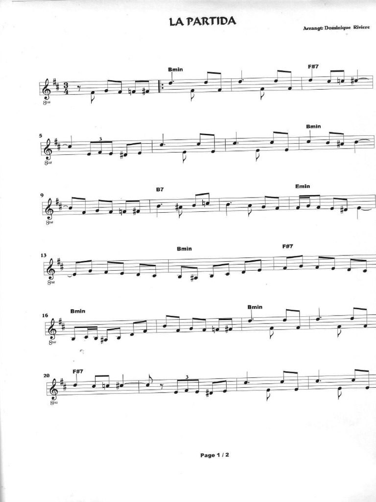 Antonio Lauro - La Partida | PDF