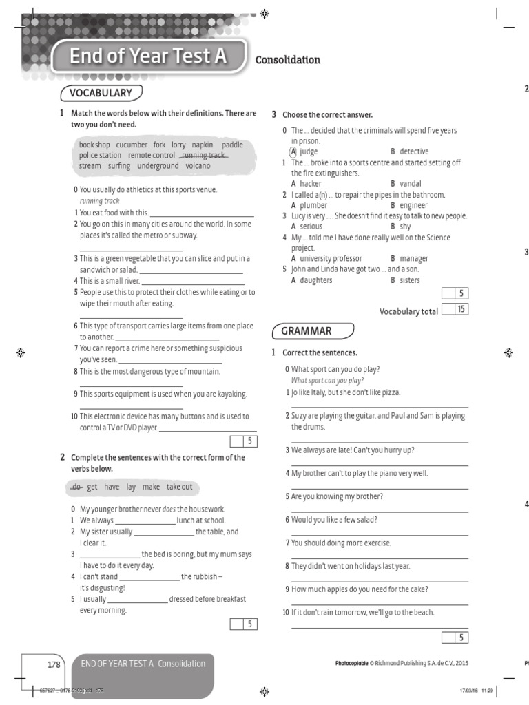 Achiever - A2 - Teacher's Resource - Book - P178-185 | PDF | Cuisine ...