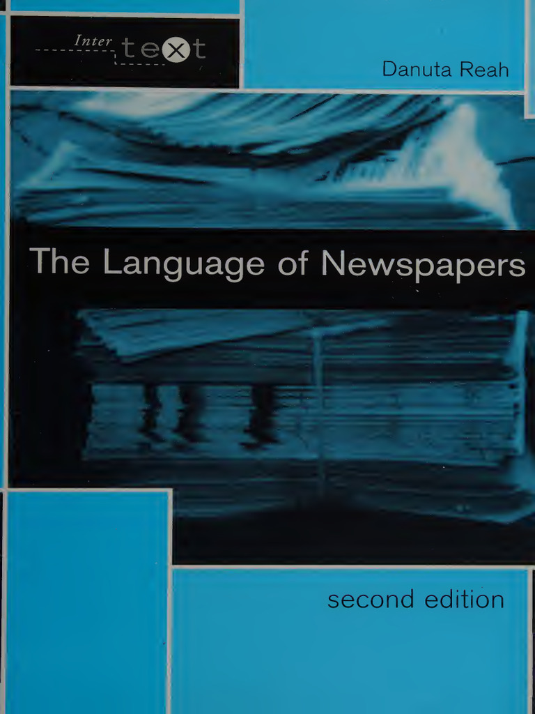 The Language of Newspapers (Danuta Reah) (Z-Library) | PDF ...