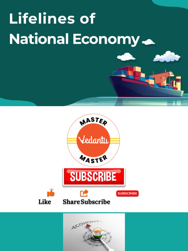 Lifelines of Indian Economy | PDF | Transport | Road