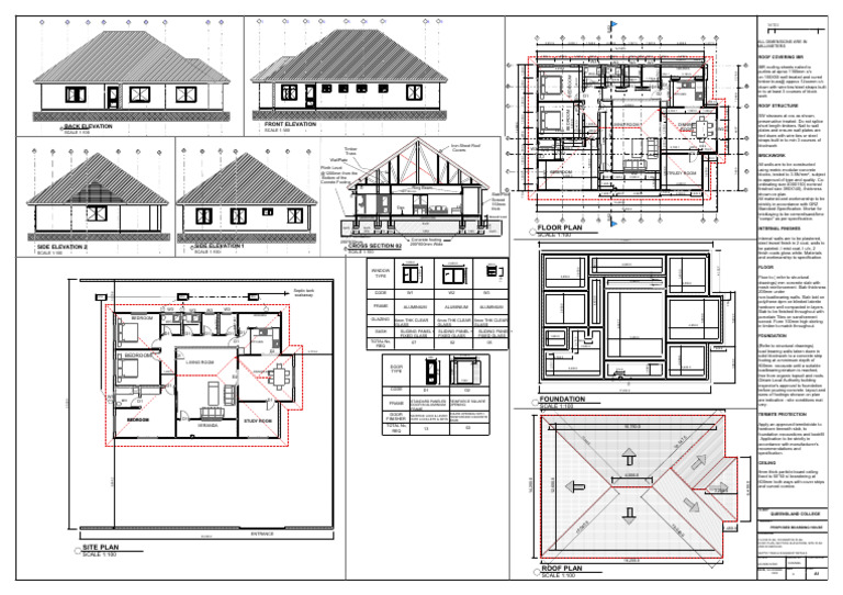 Kondwani Mumba-Project | PDF | Building | Architectural Elements