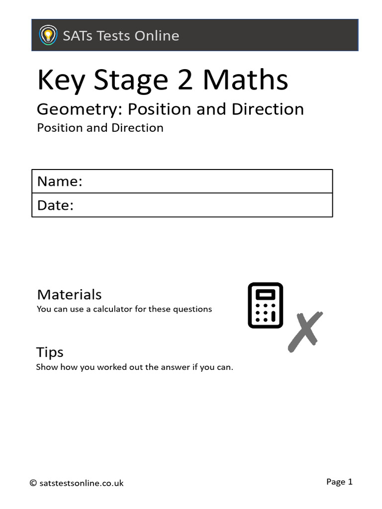 Describing_Position_and_Direction | PDF | Geometry