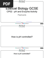 AQA GCSE Biology: Enzyme pH Practical | PDF | Ph | Enzyme