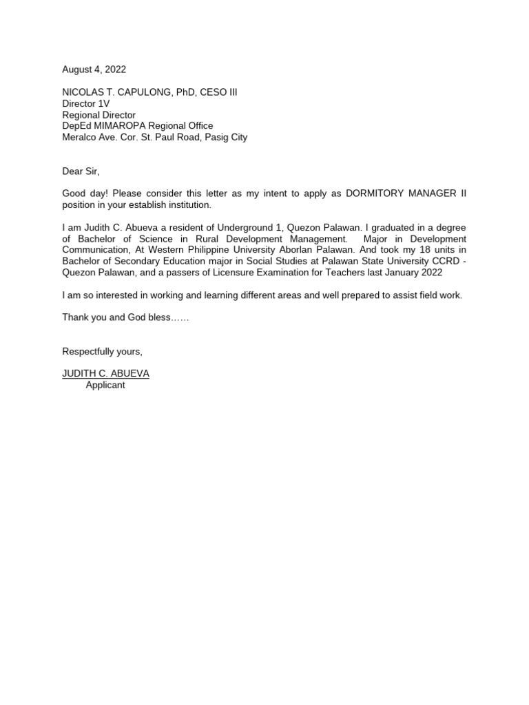 Application MIMAROPA | PDF