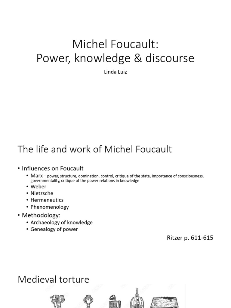 3b. Foucault - Power, K and Discourse | PDF | Discourse | Michel Foucault