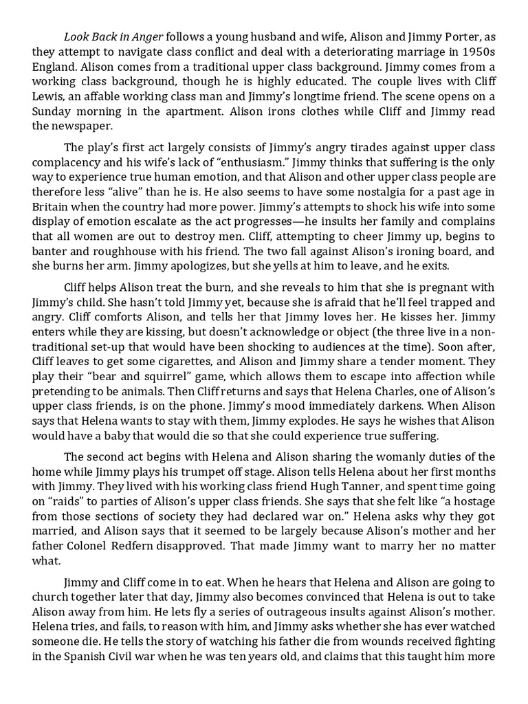 Detailed Summary and Analysis | PDF