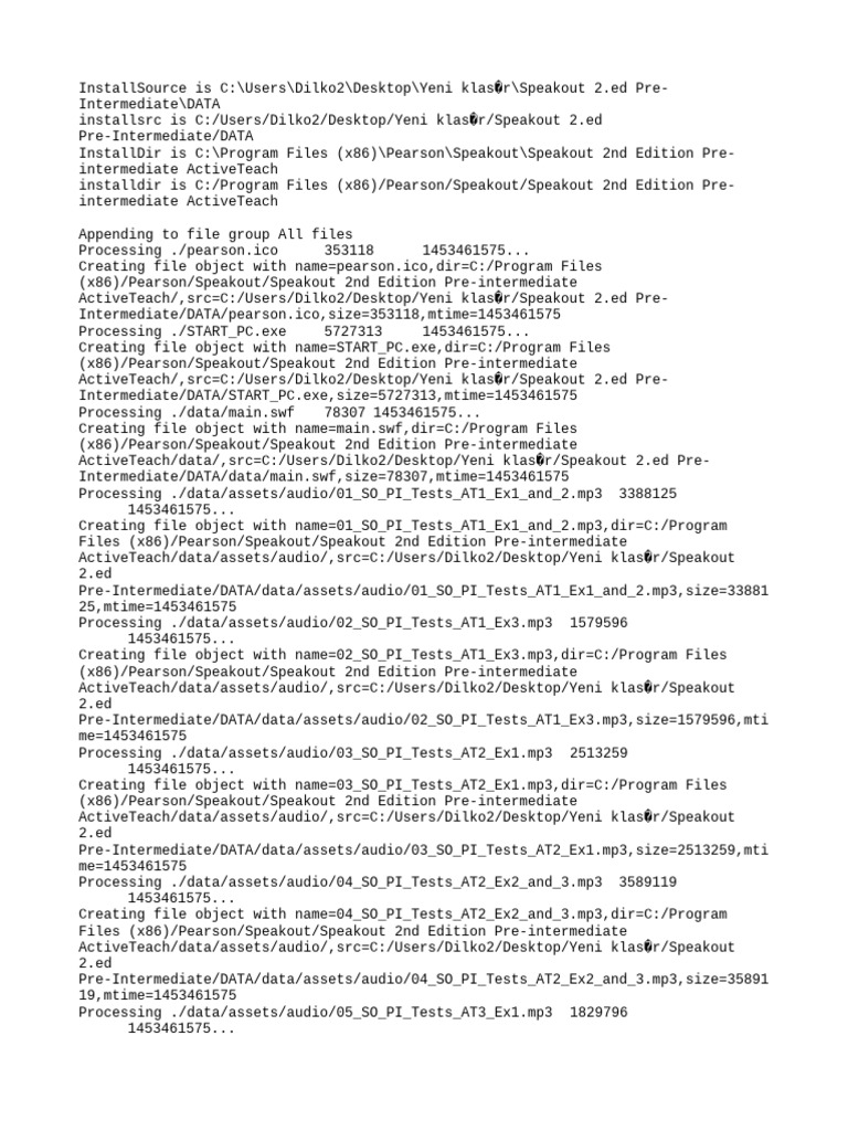 Install Log | PDF | Mp3 | Computer Architecture