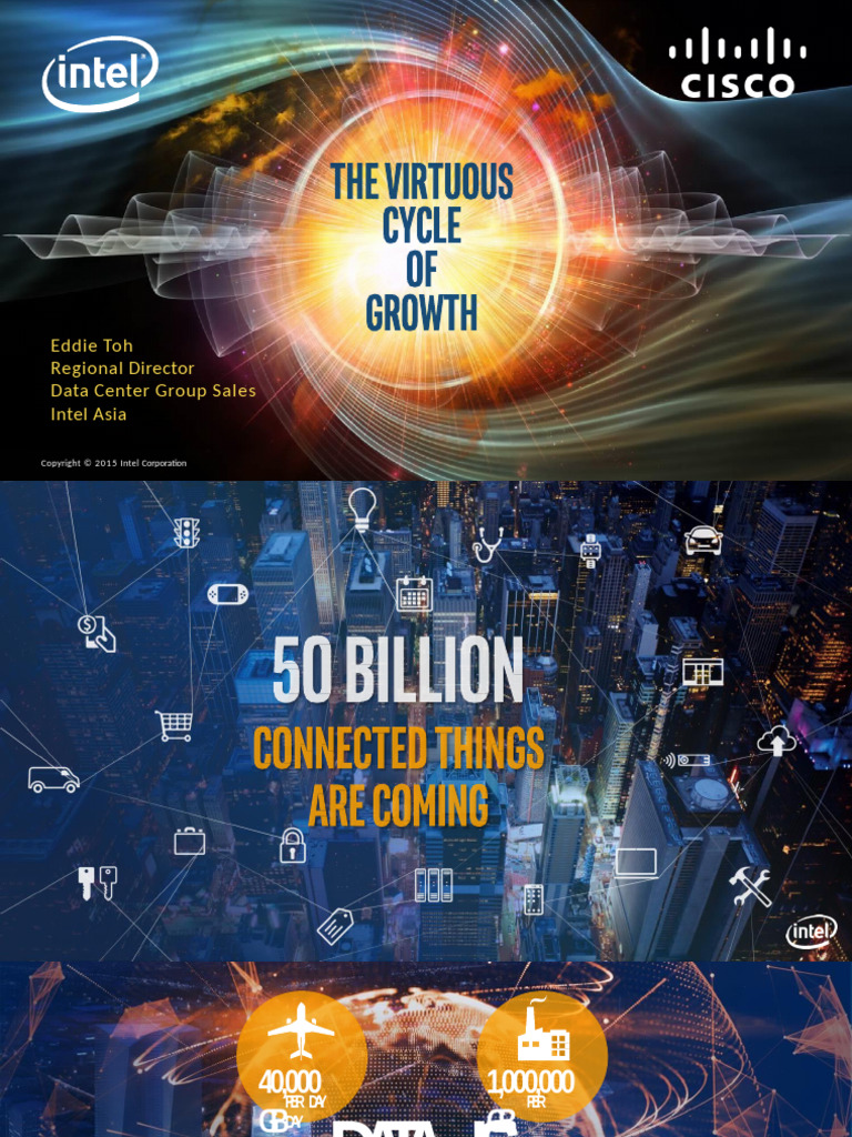 Intel The Virtuous Cycle of Growth Eddie Toh | PDF | Intel | Flash Memory
