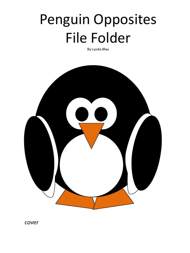 Penguin Opposites Activity Guide | PDF | Foreign Language Studies ...