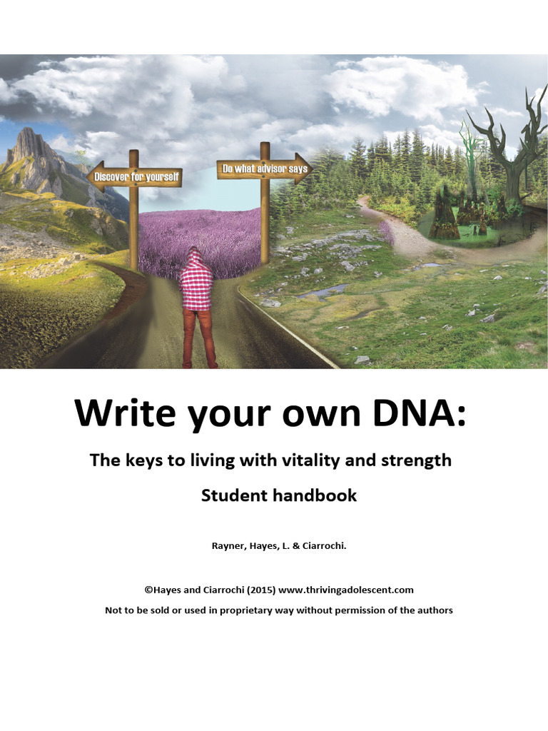 DNA-V Workbook For Teen Groups | PDF | Psychology | Psychological Concepts