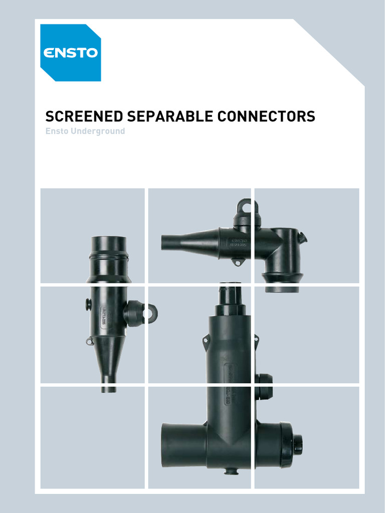 Ensto Screened Separable Connectors | PDF | Electrical Connector ...