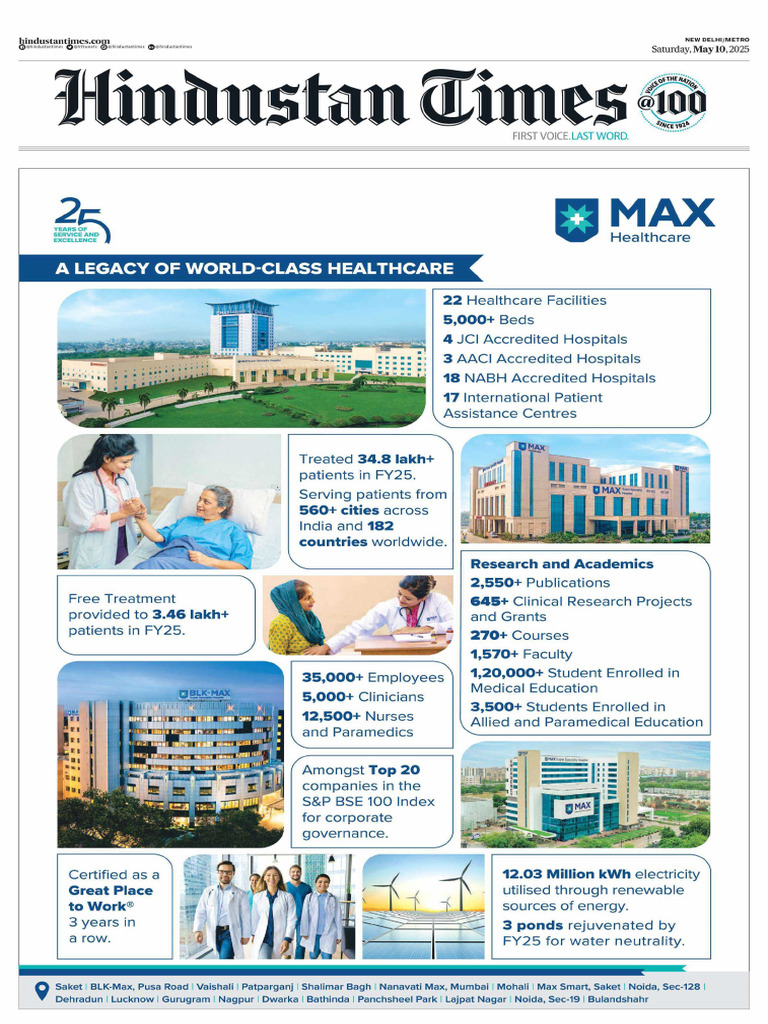 HT Delhi 10-05-2025 | PDF