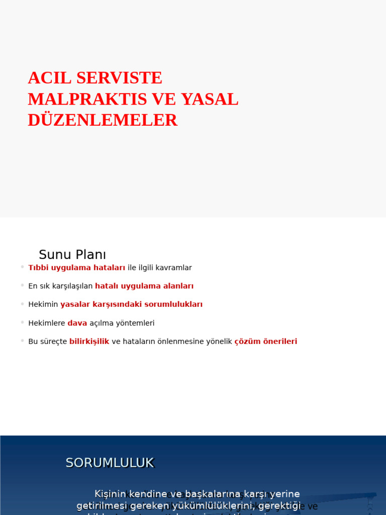 acil malpraktis son | PDF