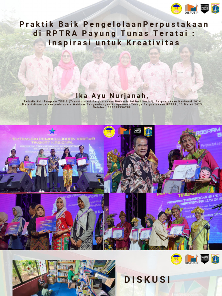 Materi Ibu Ika PTT - Inovasi Tanpa Batas, Literasi Berkualitas | PDF