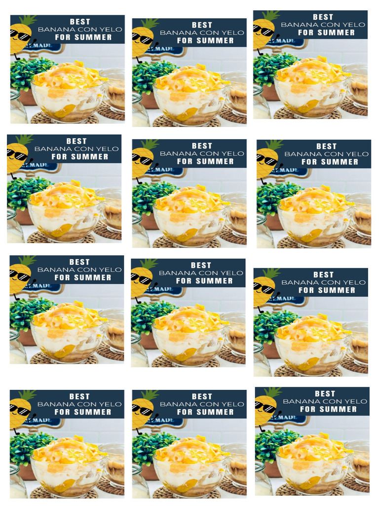 Banana Con Yelo Logo | PDF