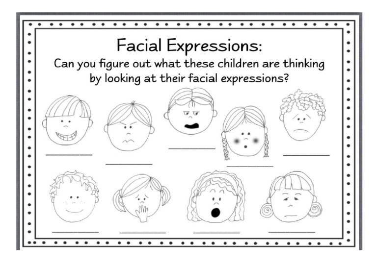 04 - Facial Expressions | PDF
