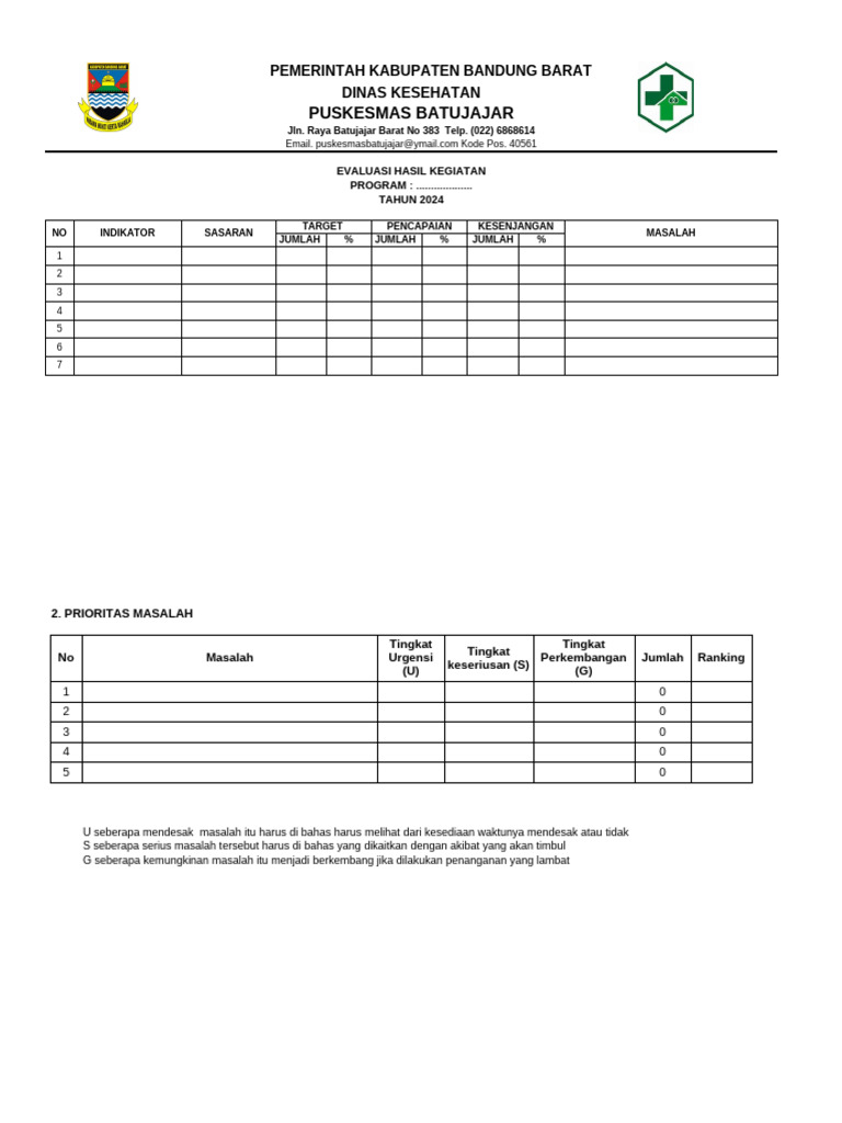 FORMAT RUK Dan RPK | PDF