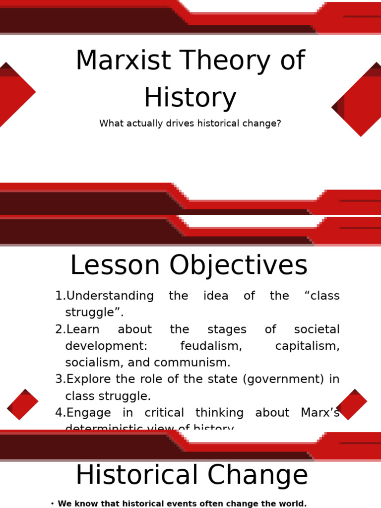Marxist Theory (grade 11 History) (1) | PDF | Communism | Karl Marx