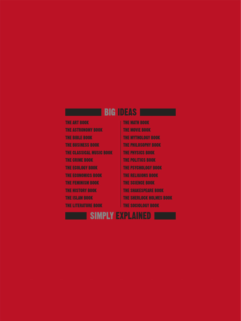 DK - Big Ideas Simply Explained - Book List | PDF