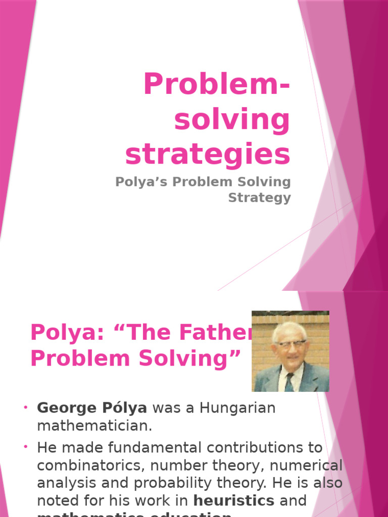Problem Solving Strategies | PDF | Mathematics