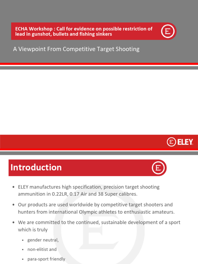 05 Lead Workshop d1s2 Target Shooting Viewpoint Eley en | PDF ...