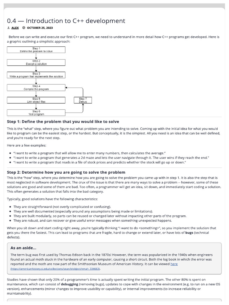 4-introduction-to-cpp-development | PDF