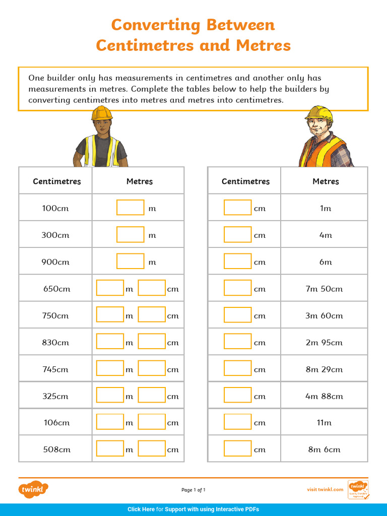 Interactive PDF Y3 White Rose Spring Block 4 Measurement Length and ...