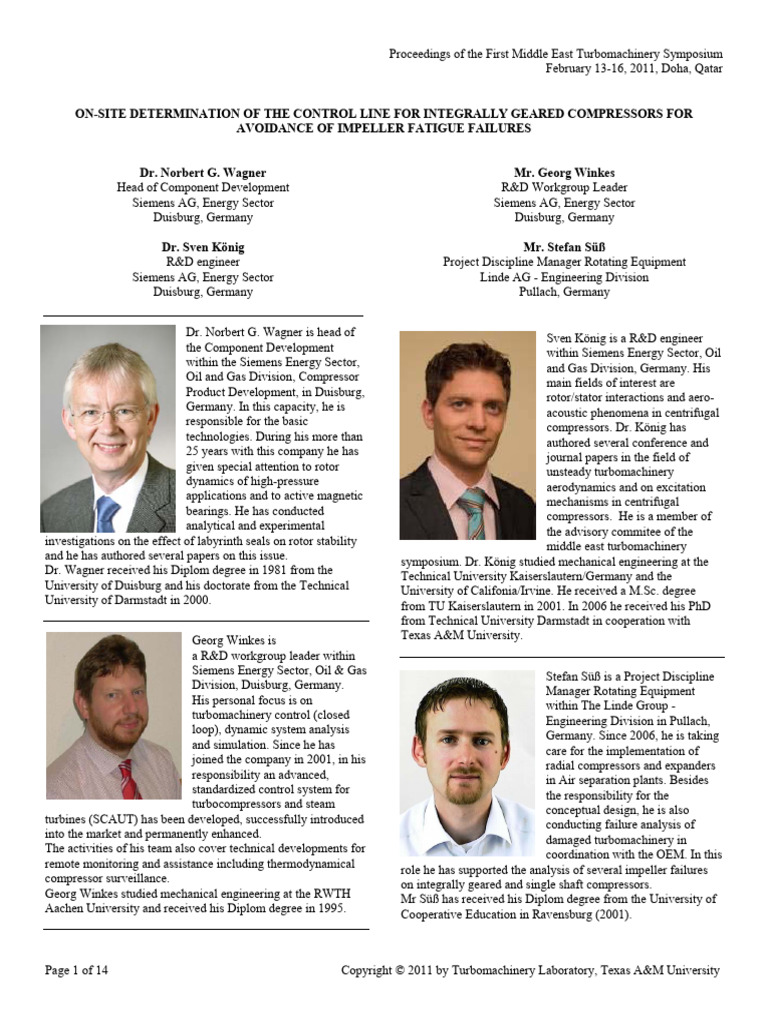 Compressor Impeller Fatigue Analysis | PDF | Turbomachinery ...