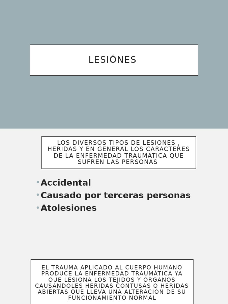 PowerPoint Unir - PPT 1 | PDF | Herida | Enfermedades y trastornos