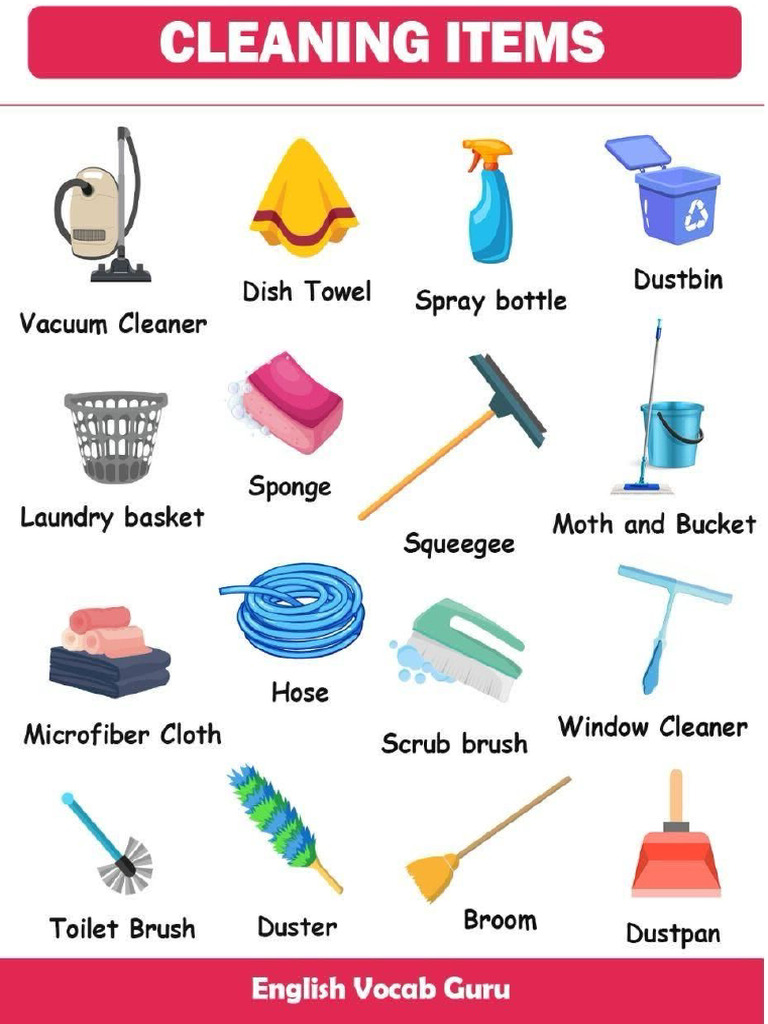 Cleaning Items | PDF