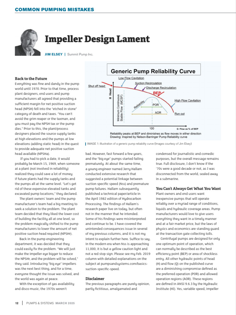 Impeller Design Challenges in Pumps | PDF | Pump | Chemical Engineering