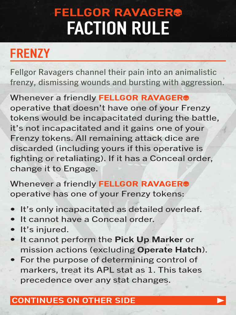 Fellgor Ravagers Faction Rules | PDF