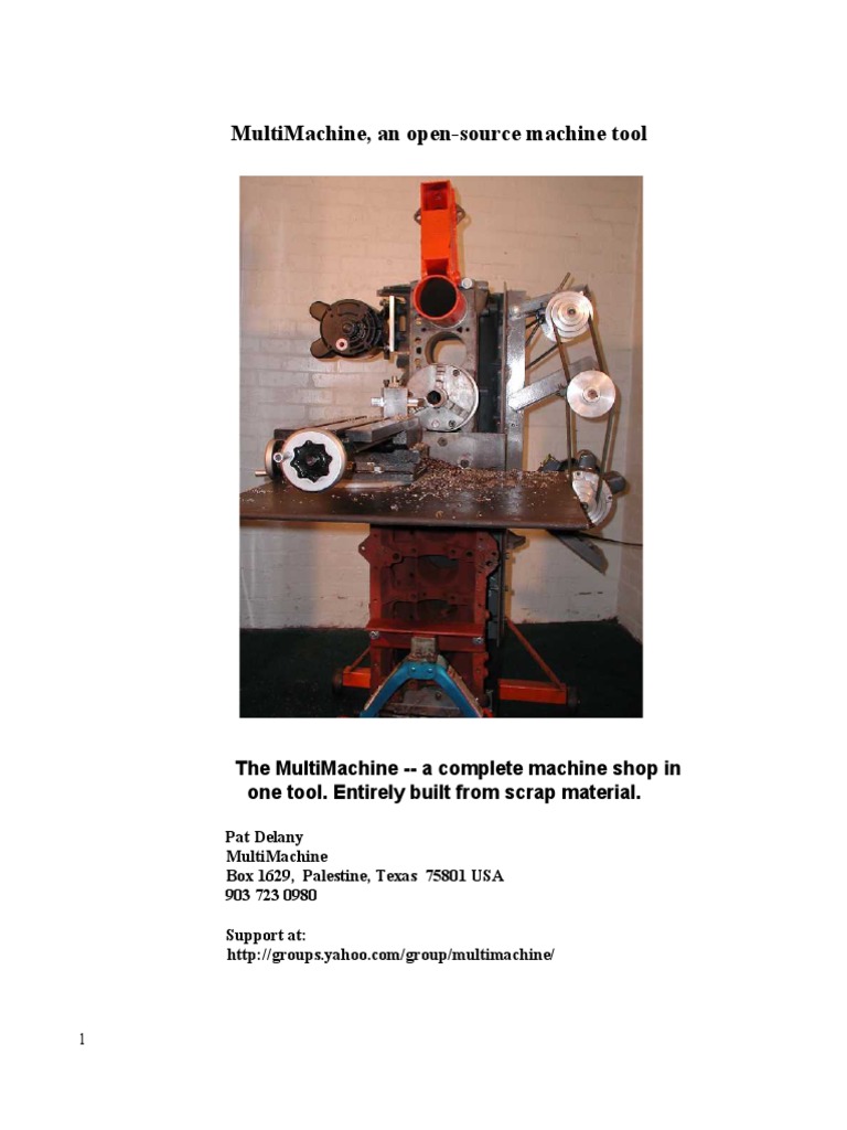 How To Build A Multi Machine 1 | PDF