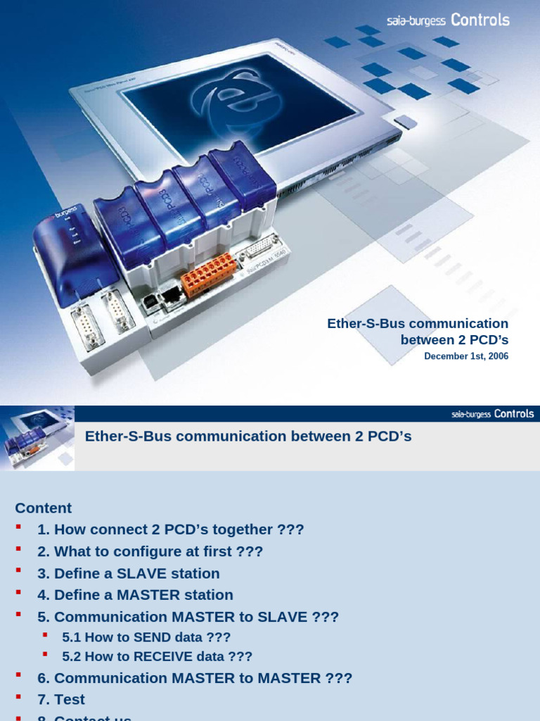QuickStart Ether-S-Bus Communication v 1.0 | PDF | Node (Networking) | Computer Network