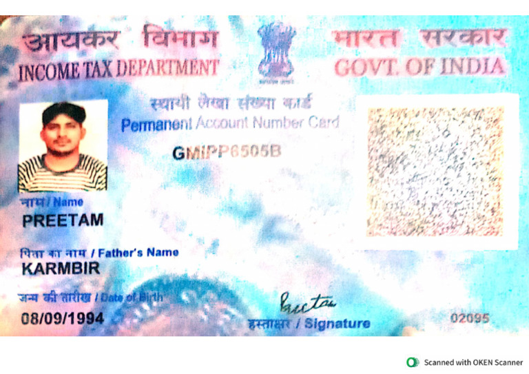 Pan Card | PDF