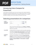 Litera Compare For PowerPoint User Guide | PDF | Microsoft Word ...
