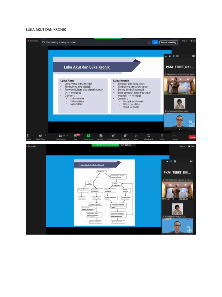 Luka Akut Dan Kronik | PDF