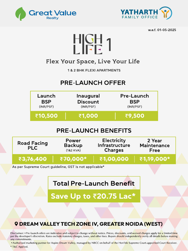 Pre-Launch - High Life 1 V1 | PDF