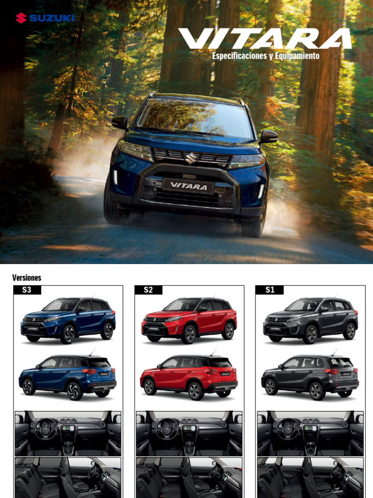 SUZUKI Vitara | PDF | Airbag | Tracción en las cuatro ruedas