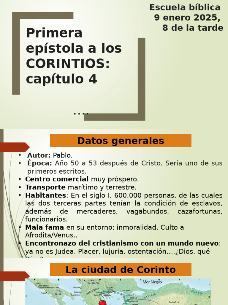 Primera Corintios CAPITULO 5 A 7 Ed3 | PDF | Primera epístola a los corintios | Cristo (título)