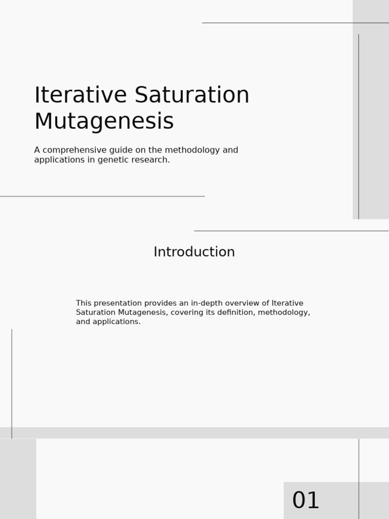 Iterative Saturation Mutagenesis | PDF | Proteins | Mutagenesis