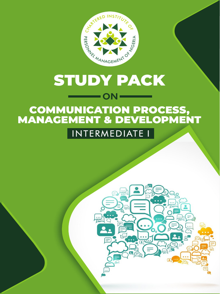 Communication Process, Management & Development (Intermediate I) | PDF ...